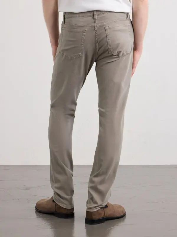 FRAME L'homme Slim-fit Stretch Lyocell-blend Trousers