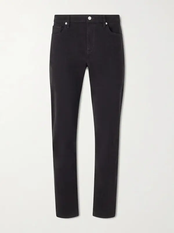 FRAME L'homme Slim-fit Stretch Lyocell-blend Trousers
