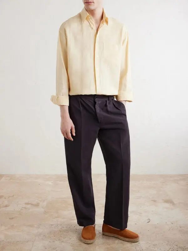 Anderson & Sheppard Linen Shirt