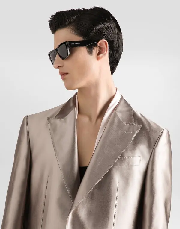 Dolce & Gabbana Sicilia Light Single-breasted Silk Shantung Jacket