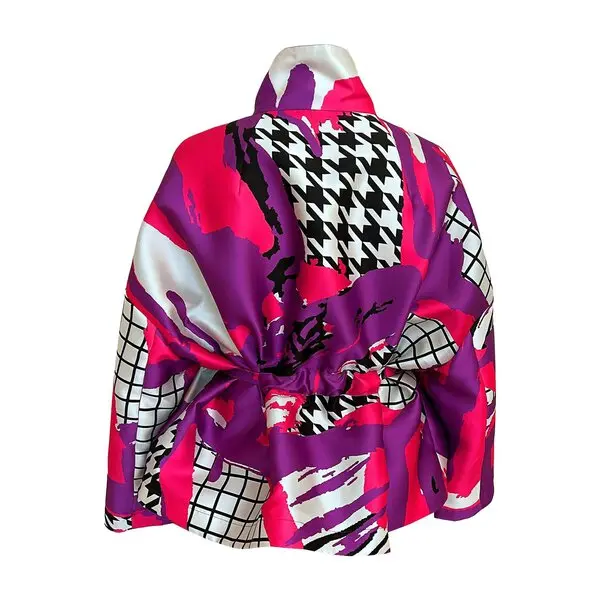 MAXJENNY Printed Boxy Jacket