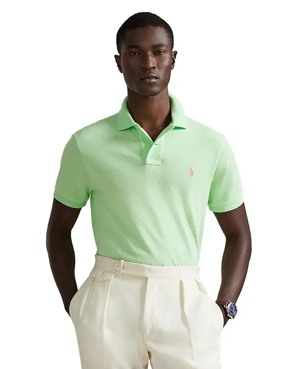 Polo Ralph Lauren Classic Fit Mesh Polo Shirt - Cruise Lime
