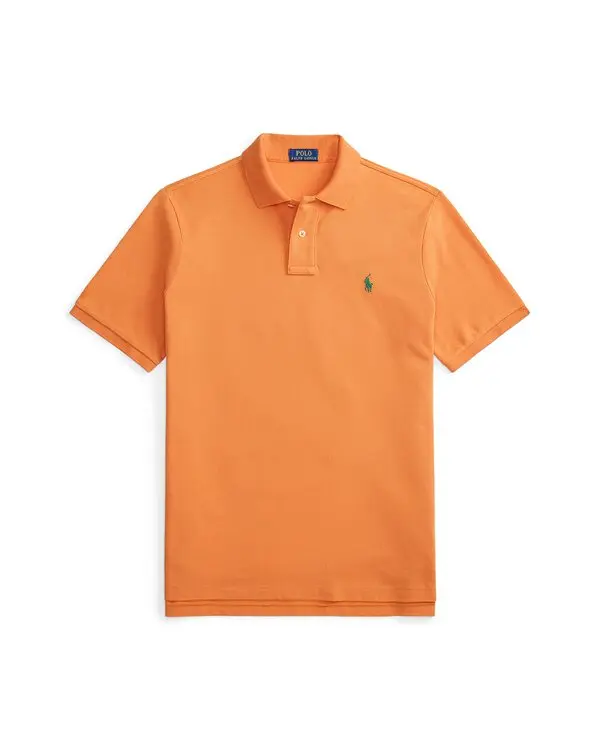 Polo Ralph Lauren Classic Fit Mesh Polo Shirt - Kona Orange