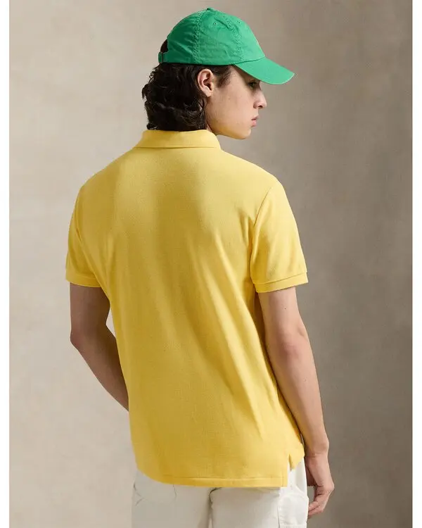 Polo Ralph Lauren Classic Fit Mesh Polo Shirt - Sunfish Yellow