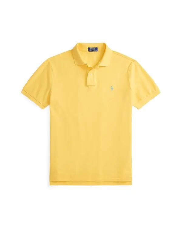 Polo Ralph Lauren Classic Fit Mesh Polo Shirt - Sunfish Yellow