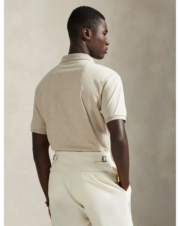 Polo Ralph Lauren Classic Fit Soft Cotton Polo Shirt - Dune Tan