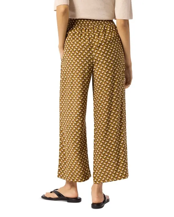 Whistles Ikat Spot Crop Trousers