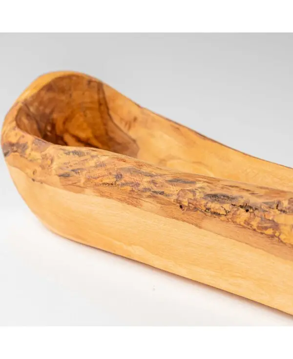 VERVE CULTURE Olivewood Boat Shaped Bowl