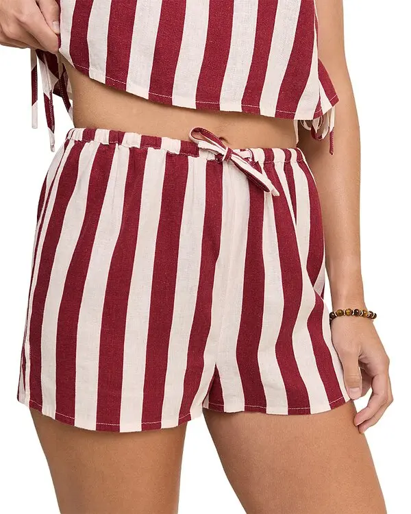 NOBODY'S CHILD Shannon Shorts - Red