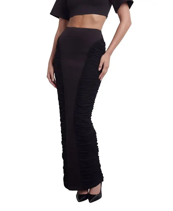 HEIRESS BEVERLY HILLS The Sculpt Maxi Skirt By - Black