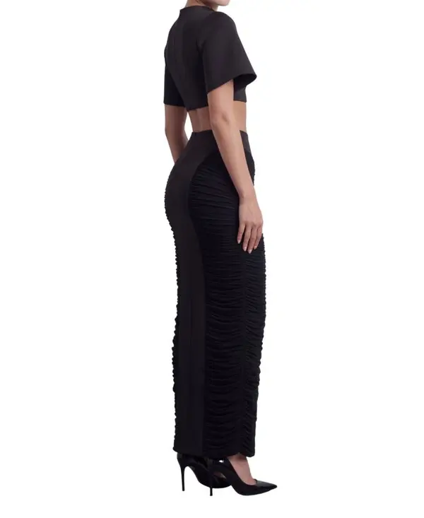 HEIRESS BEVERLY HILLS The Sculpt Maxi Skirt By