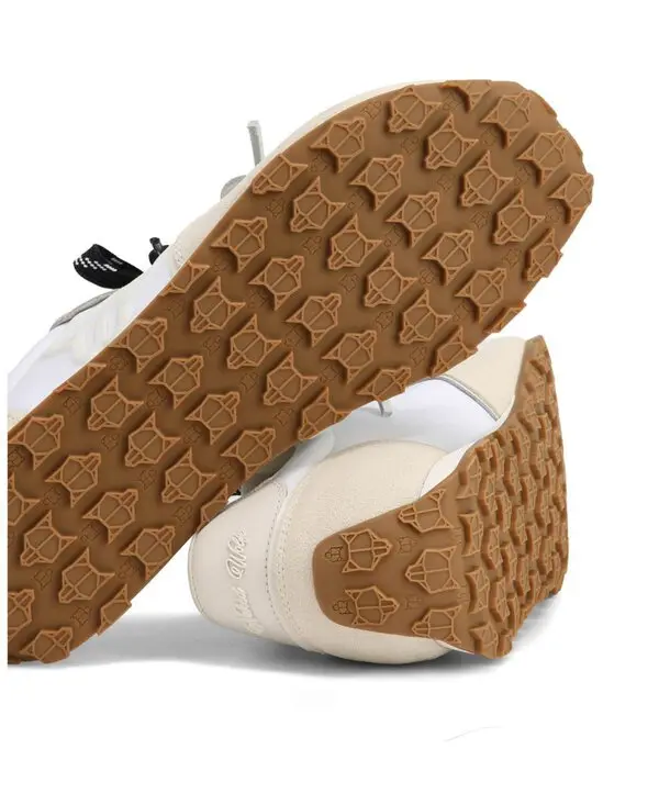 NAKED WOLFE Lightning Sneaker - White Nylon