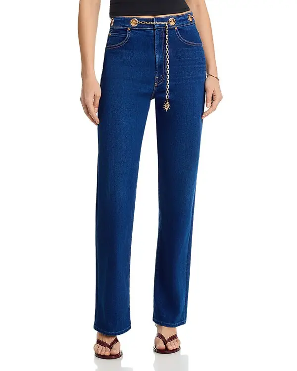 MOTHER Otc Hw Tunnel Vision Sneak High Rise Jeans