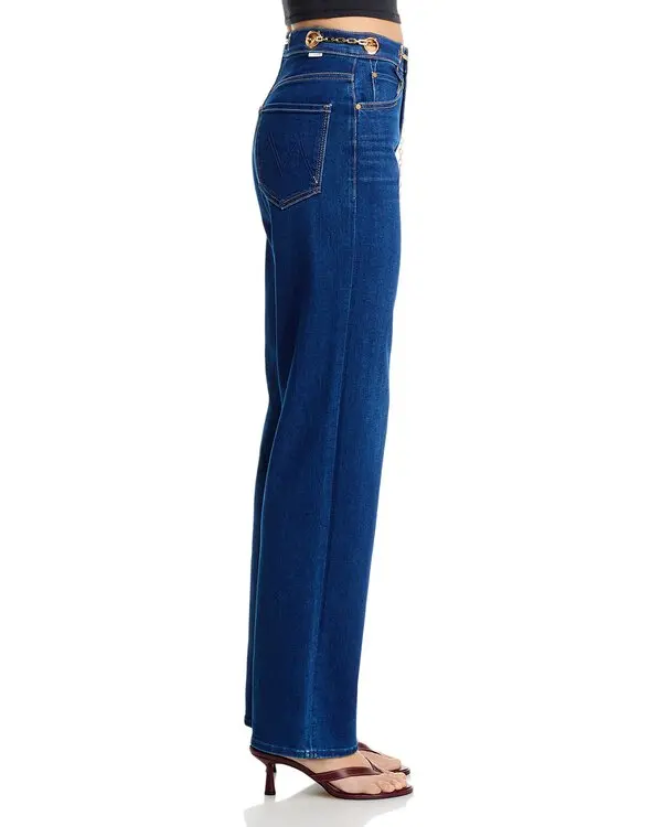 MOTHER Otc Hw Tunnel Vision Sneak High Rise Jeans