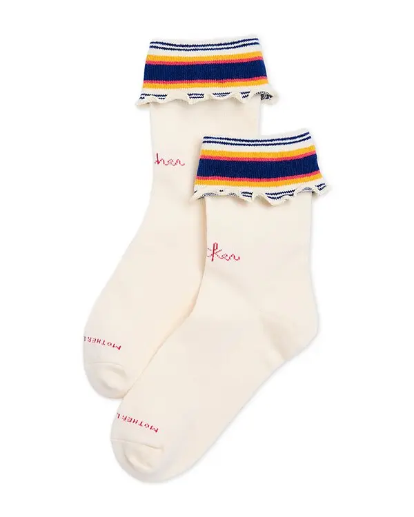 MOTHER The Fold Please Socks - In The Lines