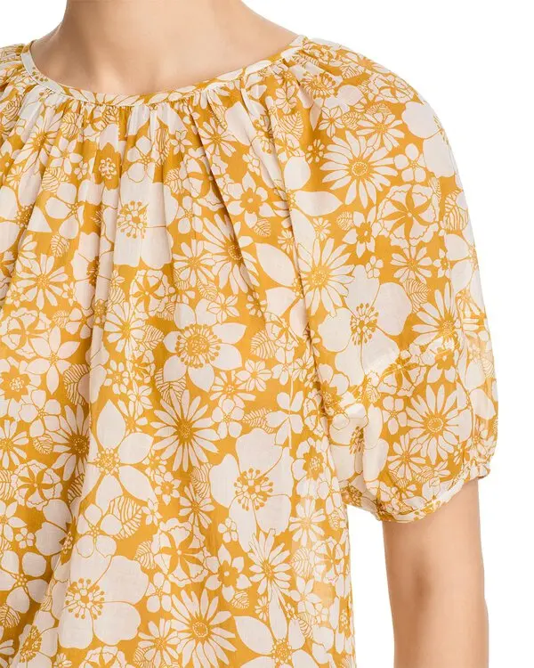 MOTHER The Party In The Back Floral Shirt - Floral Notes