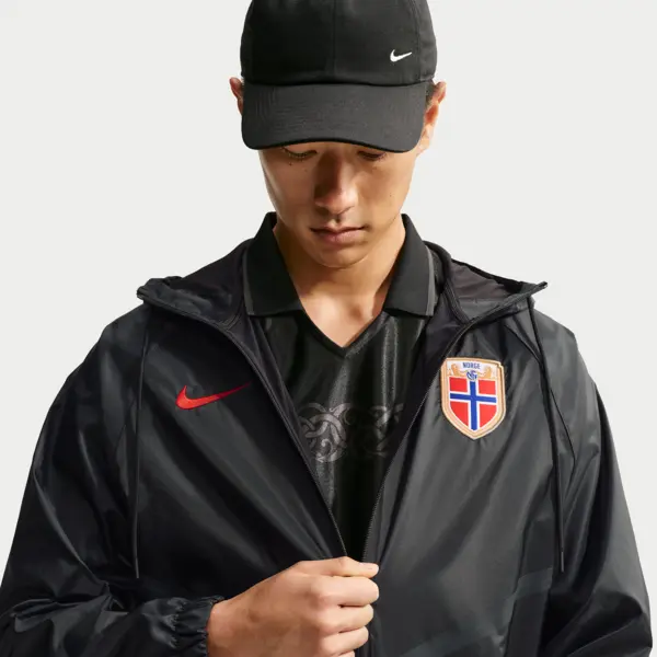 Nike Norway Dri-fit Soccer Anthem Jacket - Black