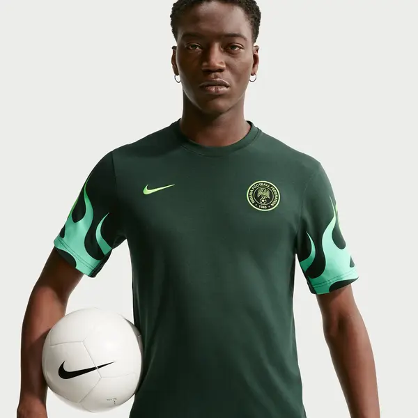 Nike Nigeria Primary Dri-fit Soccer T-shirt - Green