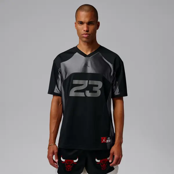 JORDAN Flight Jersey Top - Black