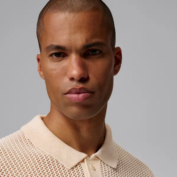JORDAN Flight Short-sleeve Knit Polo