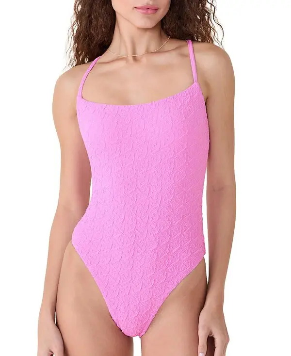 ANDIE Fiji Open Back One Piece Swimsuit - Frosting