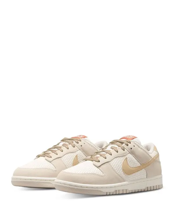 Nike Dunk Low Top Sneakers - Sail/linen