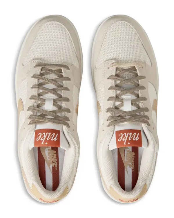 Nike Dunk Low Top Sneakers - Sail/linen