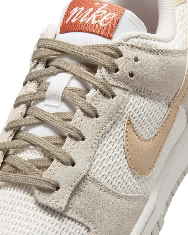 Nike Dunk Low Top Sneakers - Sail/linen