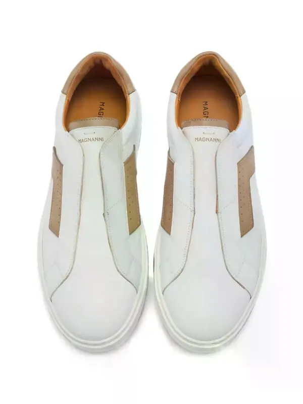 Magnanni Perforated Panelled Sneakers