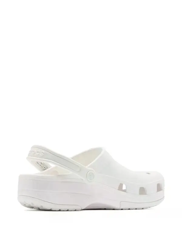 CROCS Perforated Slingback Mules