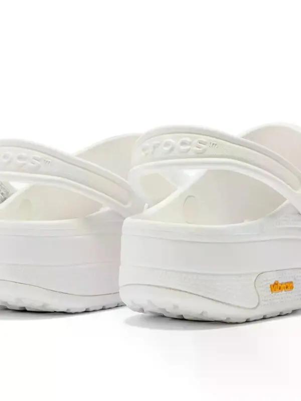 CROCS Perforated Slingback Mules