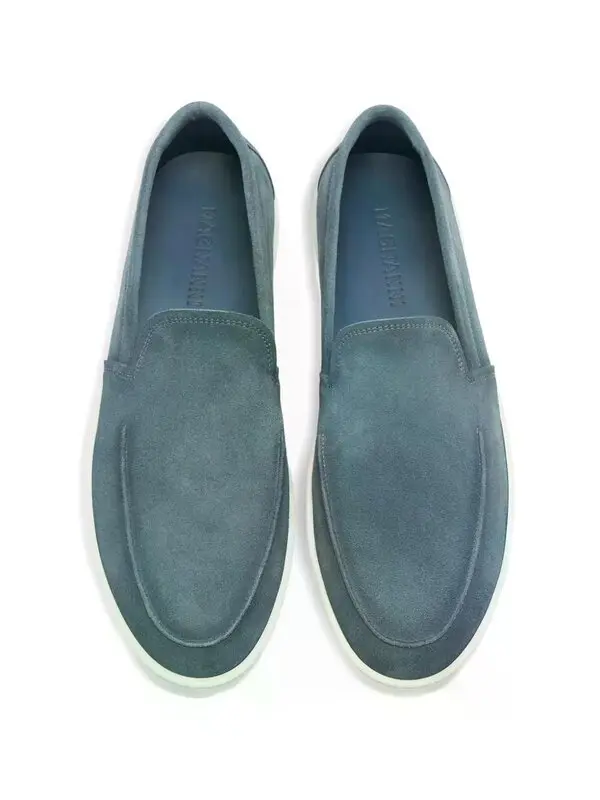 Magnanni Suede Slip-on Loafers