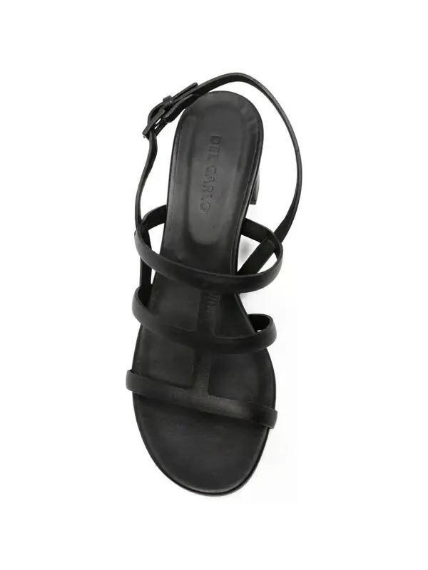 DEL CARLO Strappy Heeled Sandals