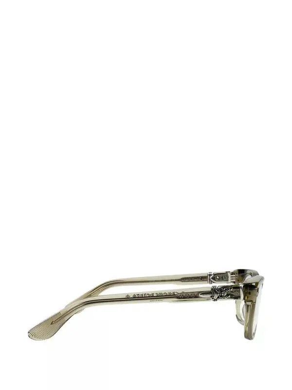 Chrome Hearts Rectangle Frame Eyeglasses