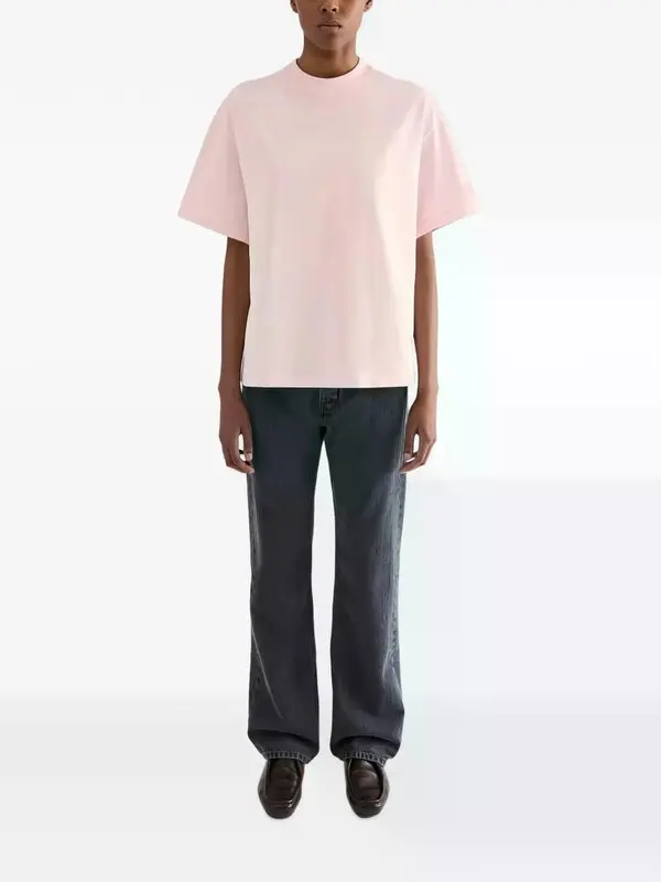 JIL SANDER Boxy-fit Cotton T-shirt - Pink