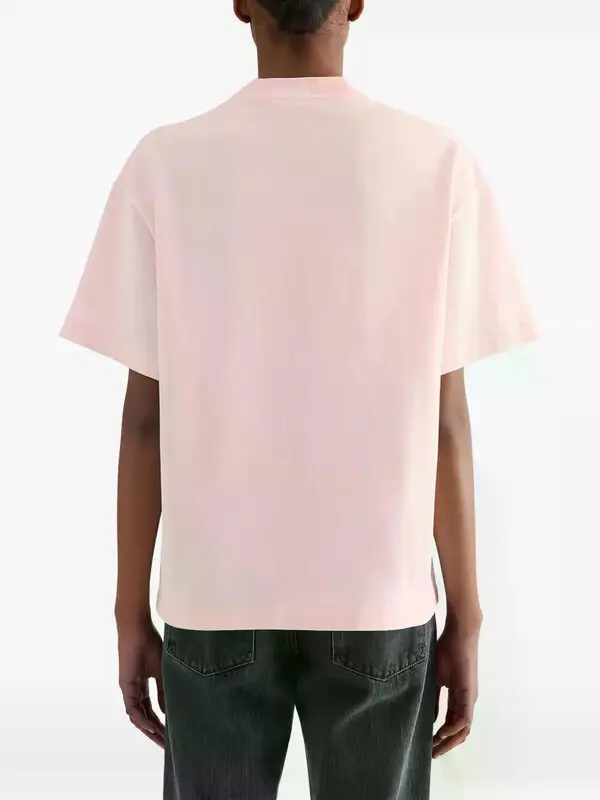 JIL SANDER Boxy-fit Cotton T-shirt - Pink