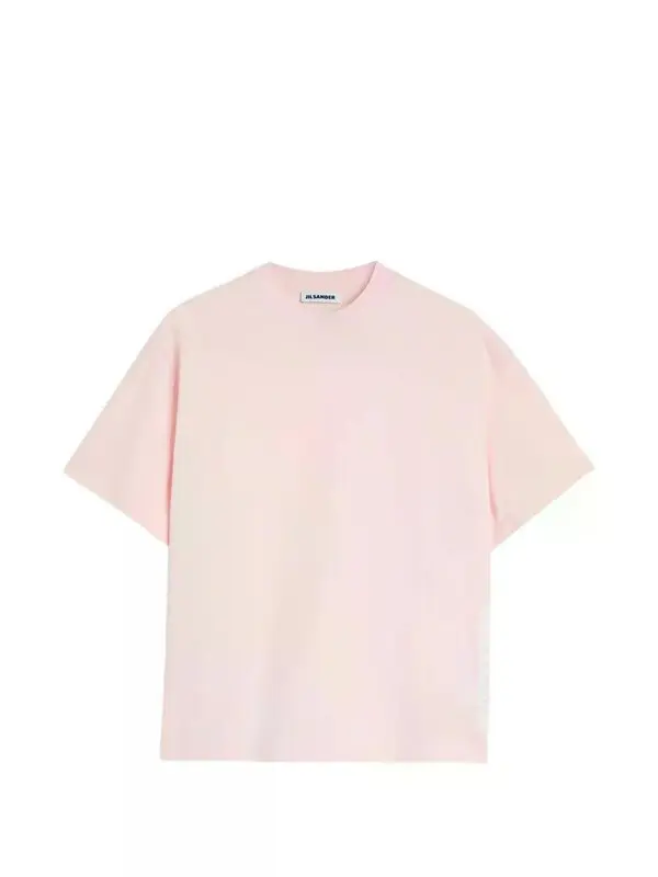 JIL SANDER Boxy-fit Cotton T-shirt - Pink