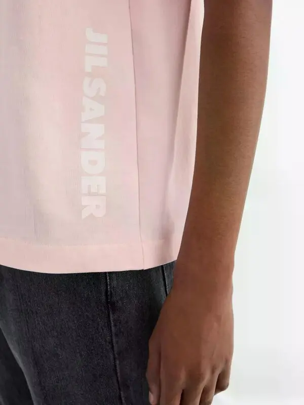 JIL SANDER Boxy-fit Cotton T-shirt - Pink