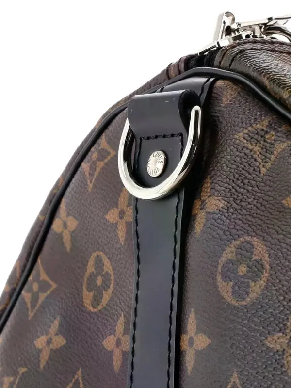 LOUIS VUITTON Keepall Bandouliere 55 Travel Bag - Brown