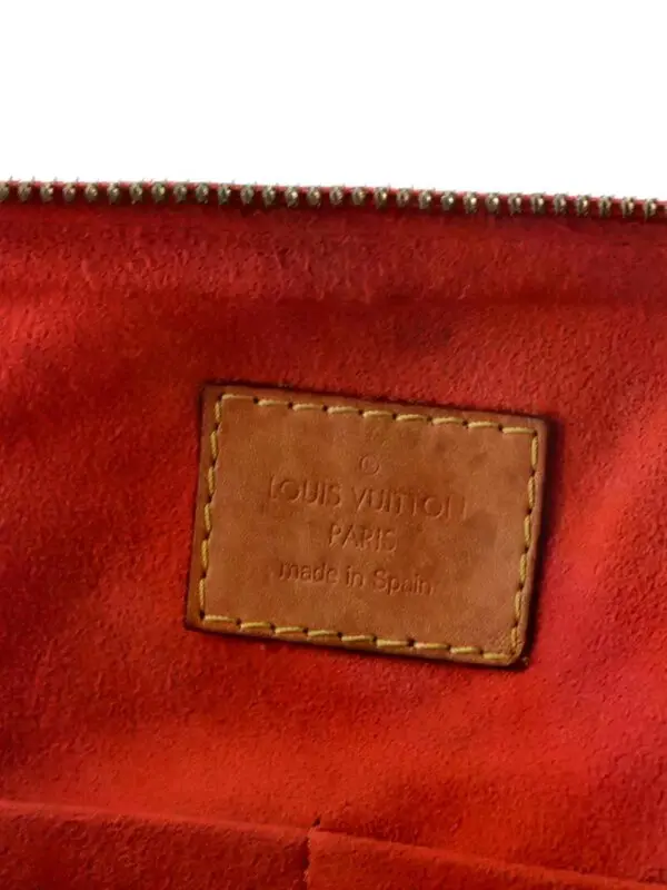 LOUIS VUITTON Pallas Tote Monogram Canvas With Leather Shoulder Bag