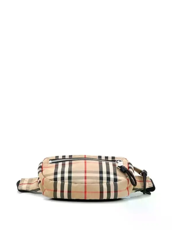 Burberry Vintage Check Canvas Belt Bag