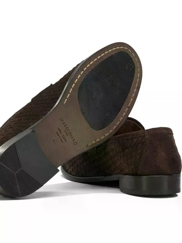 MARECHIARO 1962 Woven Leather Loafers