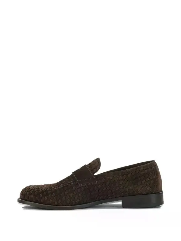 MARECHIARO 1962 Woven Leather Loafers