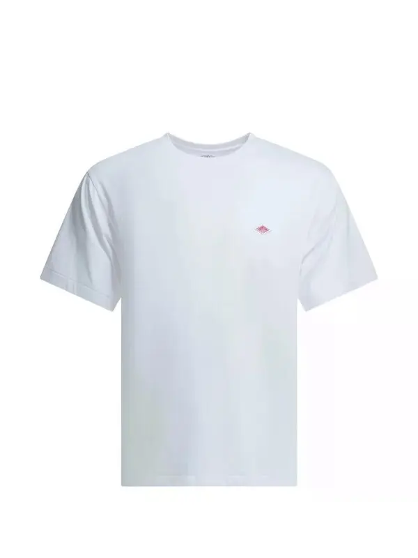 DANTON Logo-patch T-shirt - White