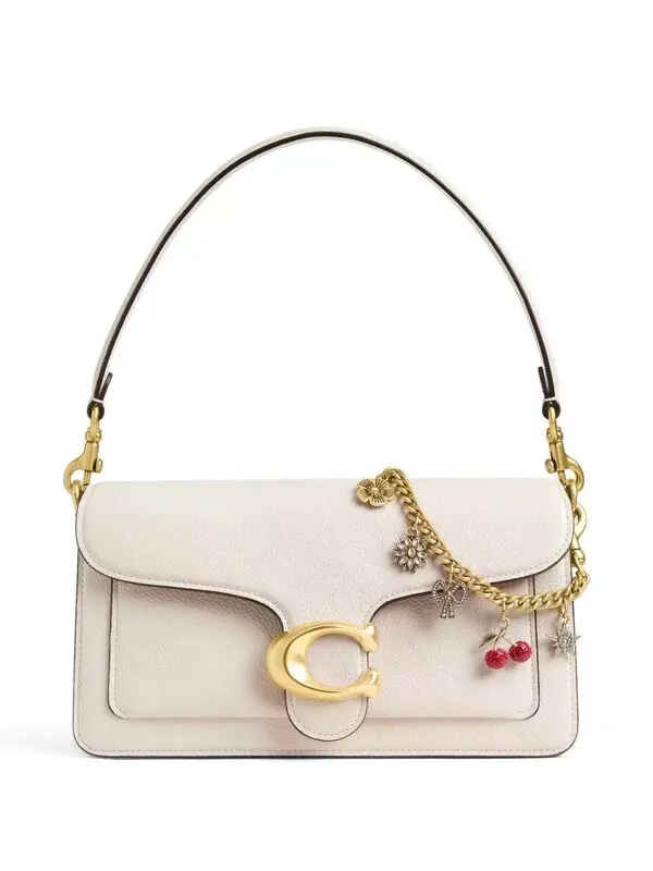 COACH Crystal Embellished Bag Charm