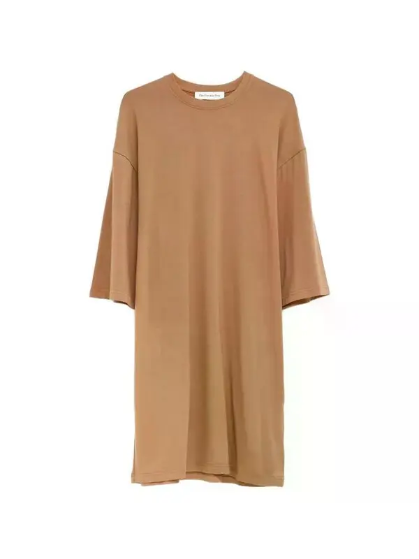 THE FRANKIE SHOP Oversized T-shirt Dress - Brown