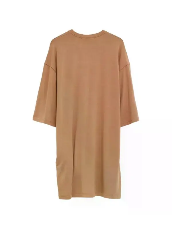 THE FRANKIE SHOP Oversized T-shirt Dress - Brown