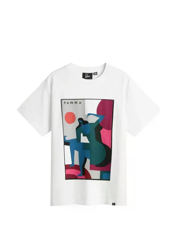 PARRA Ball To The Face Graphic-print T-shirt
