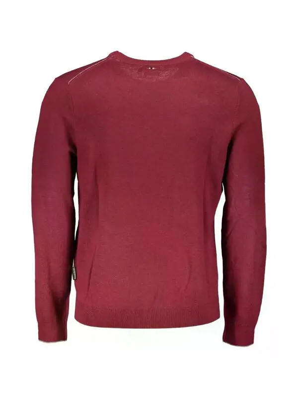 NAPAPIJRI Damavand Logo-patch Crew-neck Sweater - Pink
