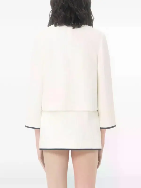 Valentino Garavani Canestrello Cotton Tweed Jacket